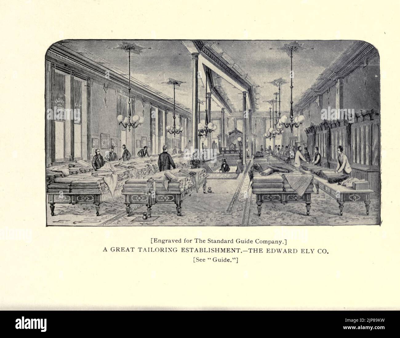 A Great Tailoring Establishment the Edward Ely. Co. from the book ...