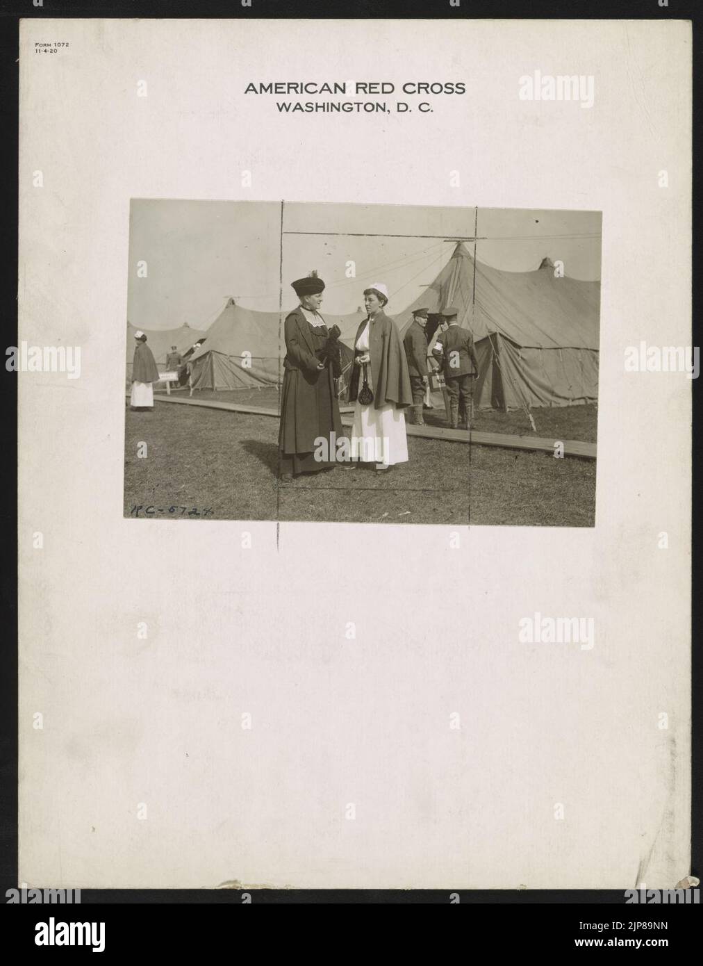 The superintendent of the nursing bureau Miss Clara D. Noyes, who is ...