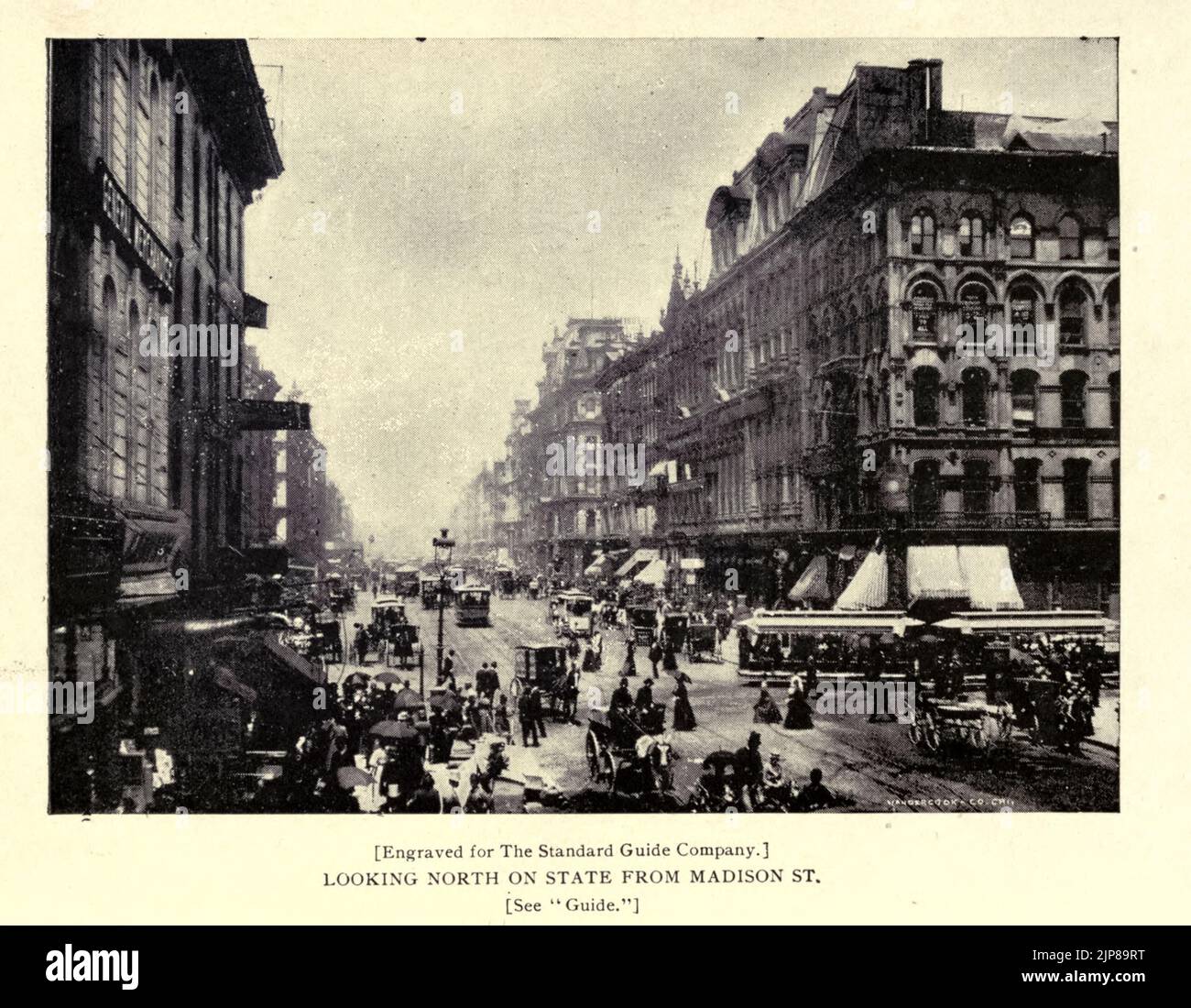 Chicago illinois usa madison street hi-res stock photography and images ...