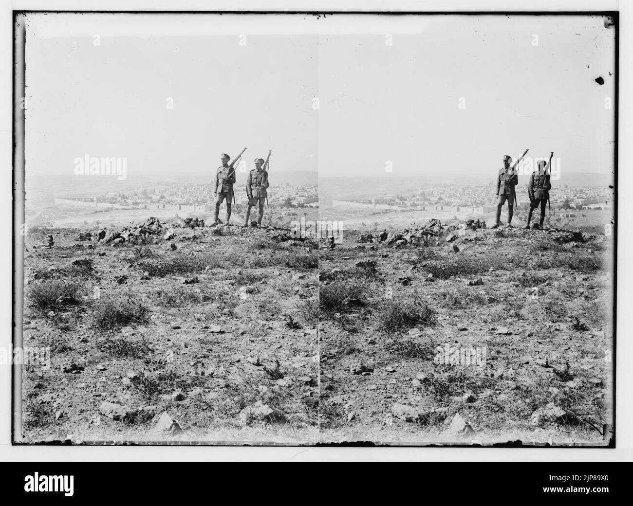 The surrender of Jerusalem to the British, December 9th, 1917 ...