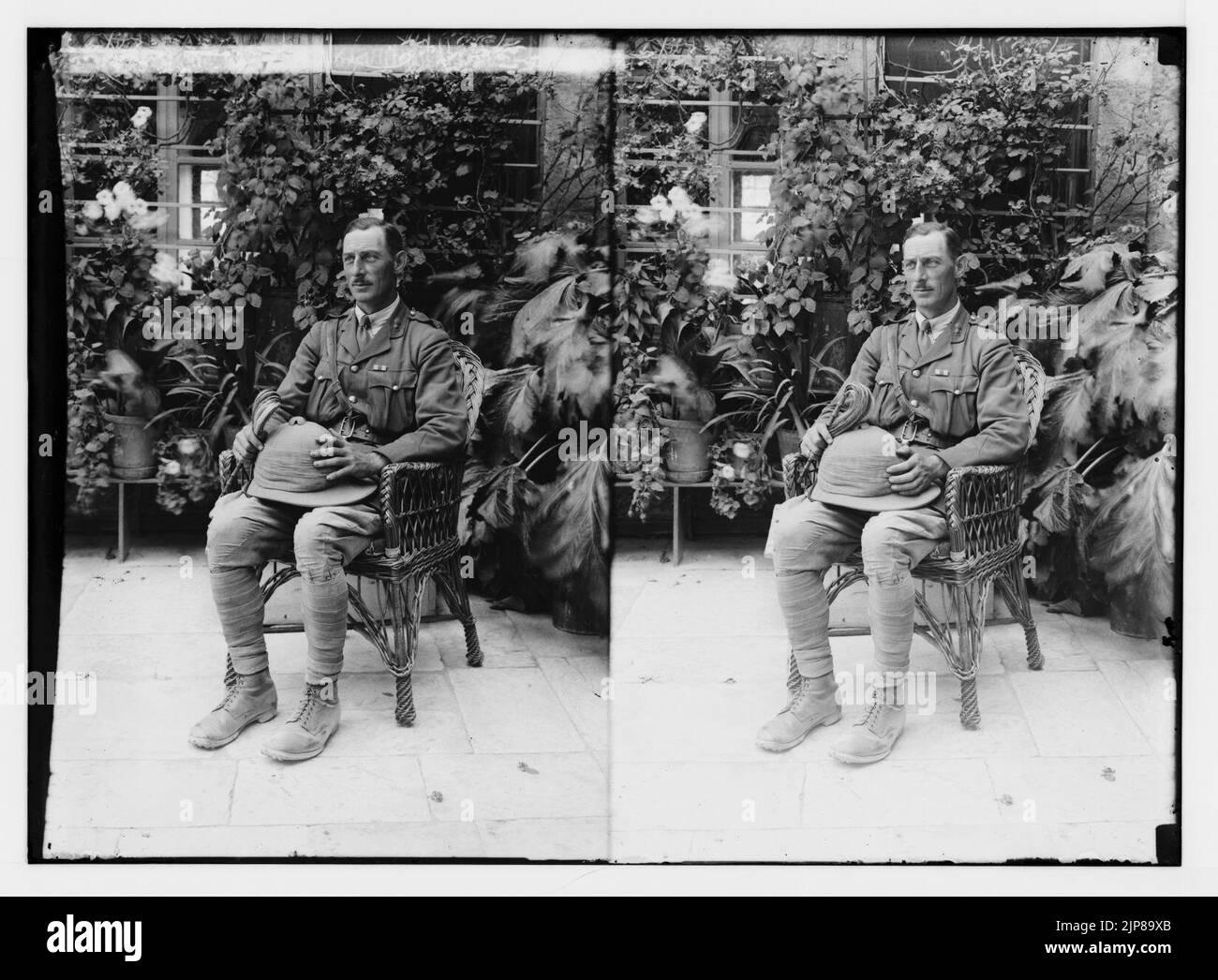 The surrender of Jerusalem to the British, December 9th, 1917. Major ...