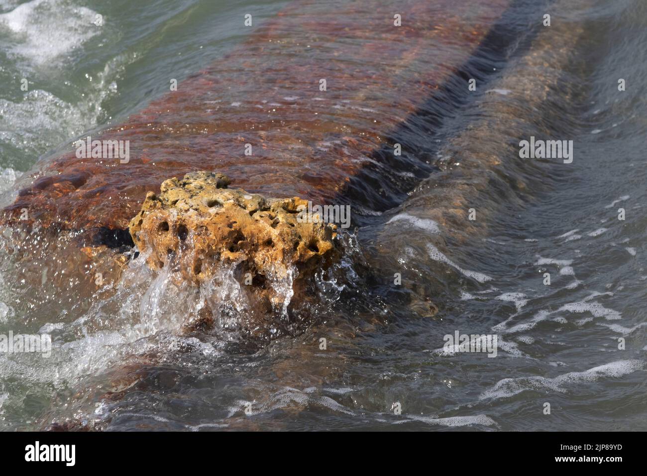 A landscape view of the Coral, on Mand Bay Beach, Kenya Stock Photo - Alamy