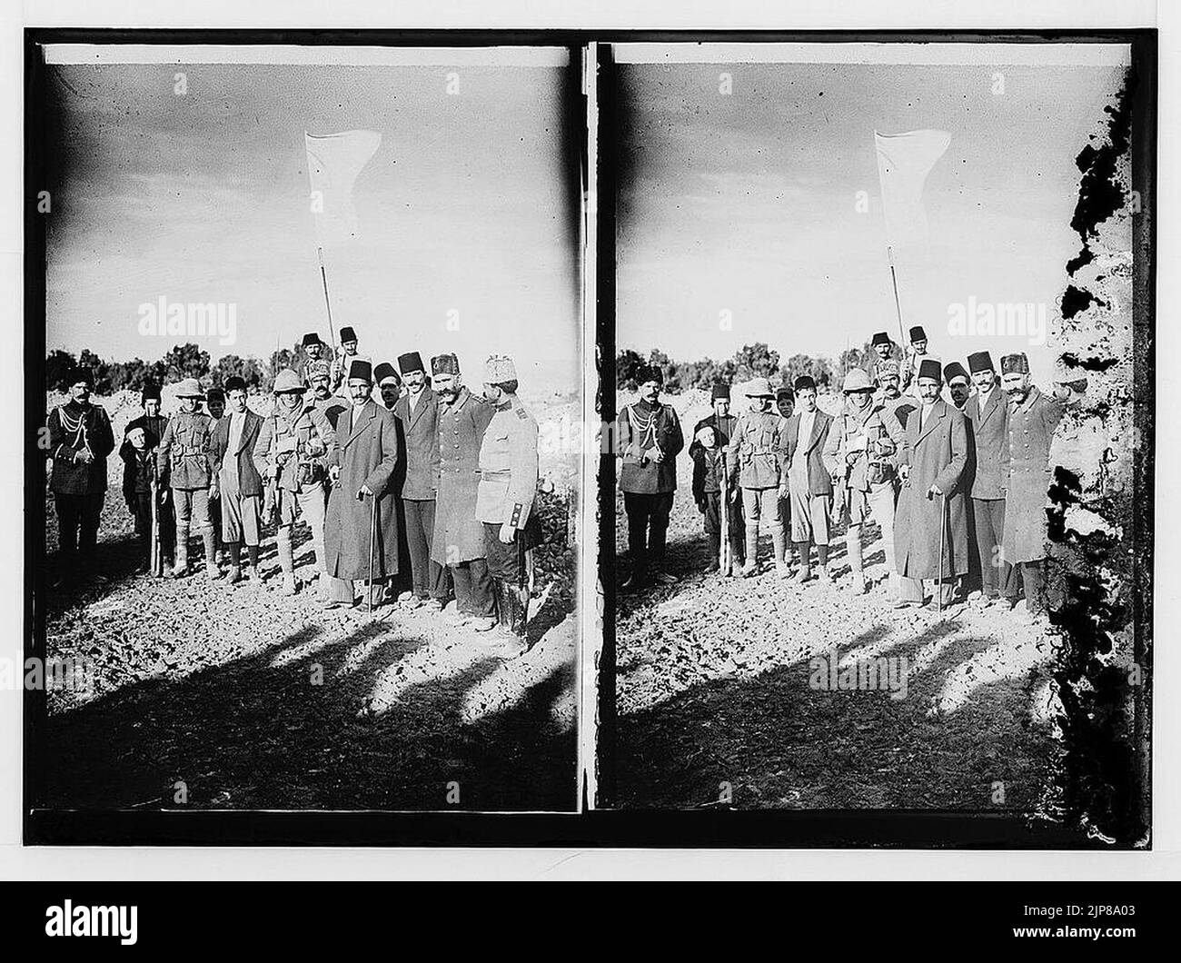 The surrender of Jerusalem to the British, December 9th, 1917. The ...