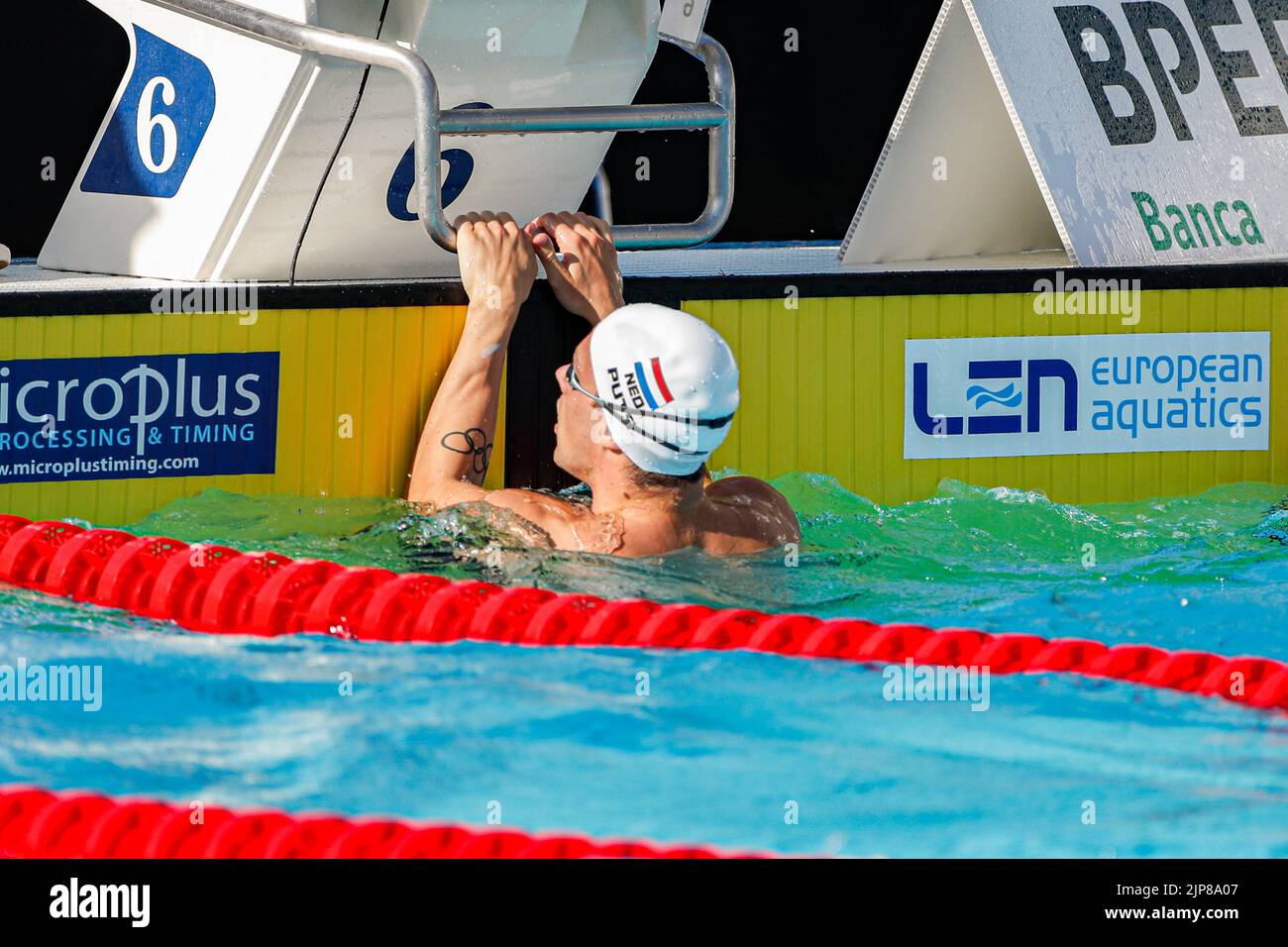 ROME, ITALY - AUGUST 16: Jesse Puts of The Netherlands during the men's ...