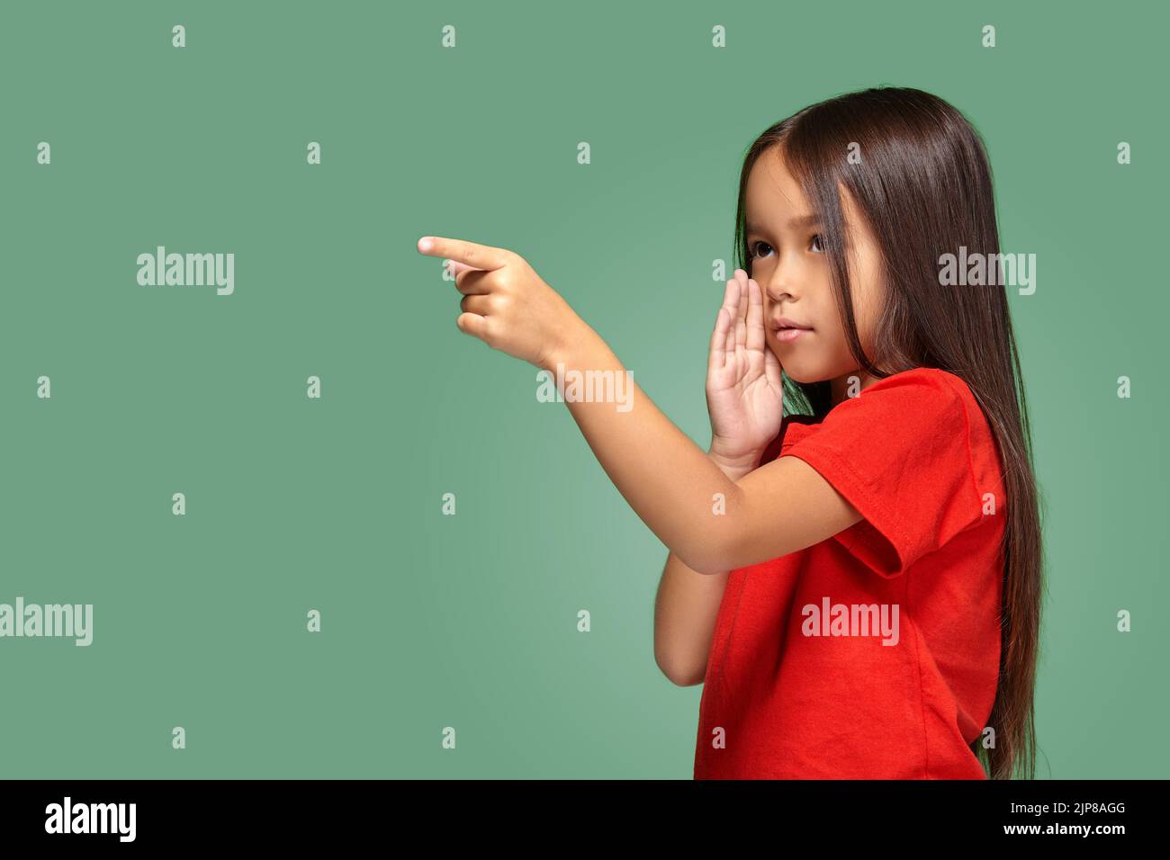 Child afraid to touch hi-res stock photography and images - Alamy