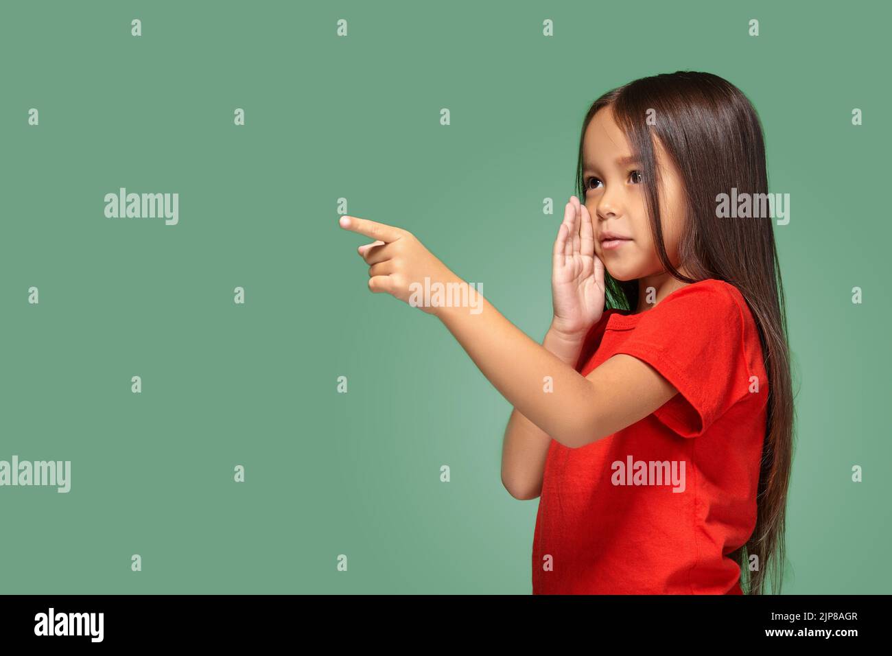 Child afraid to touch hi-res stock photography and images - Alamy