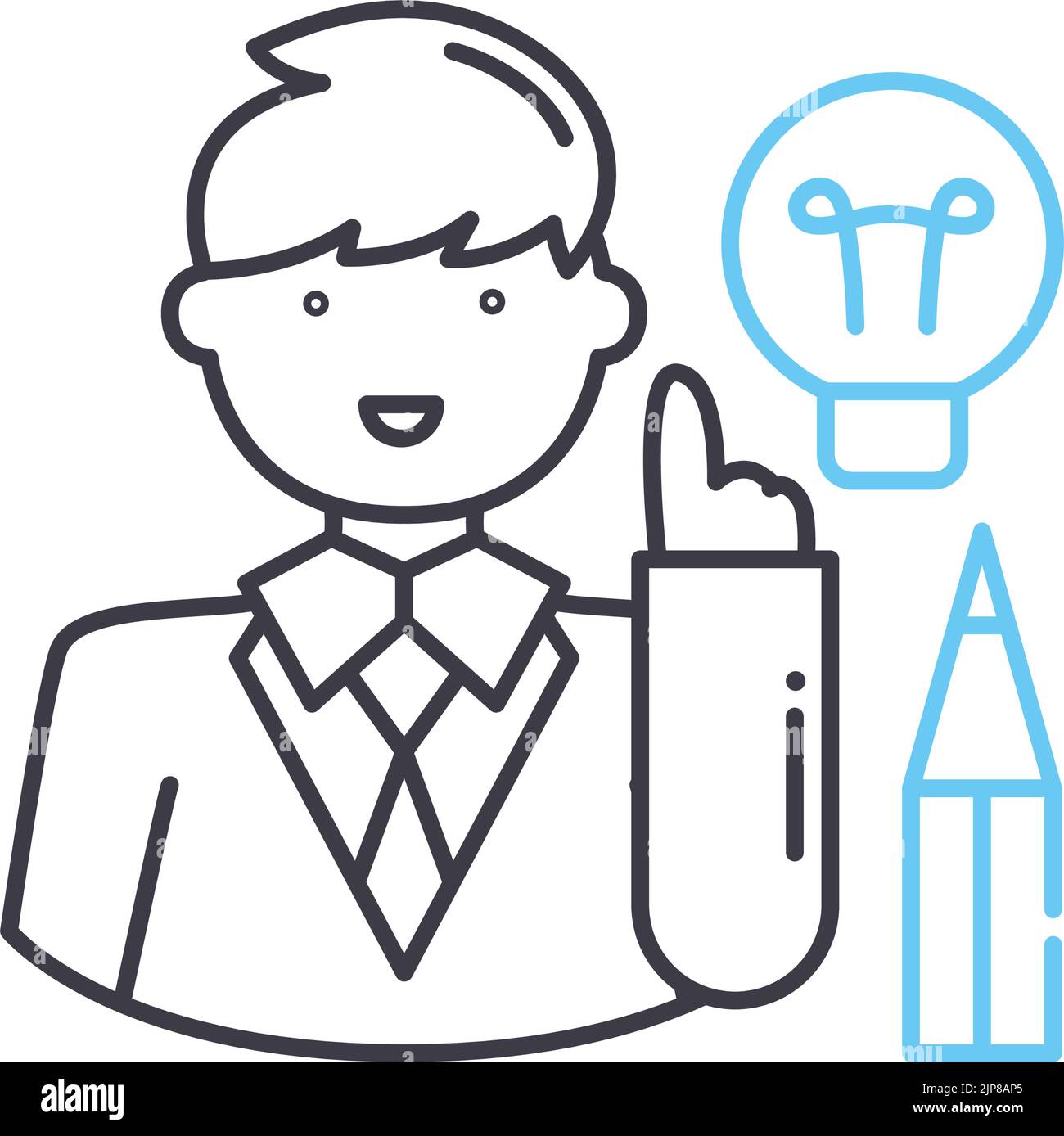 concept line icon, outline symbol, vector illustration, concept sign ...