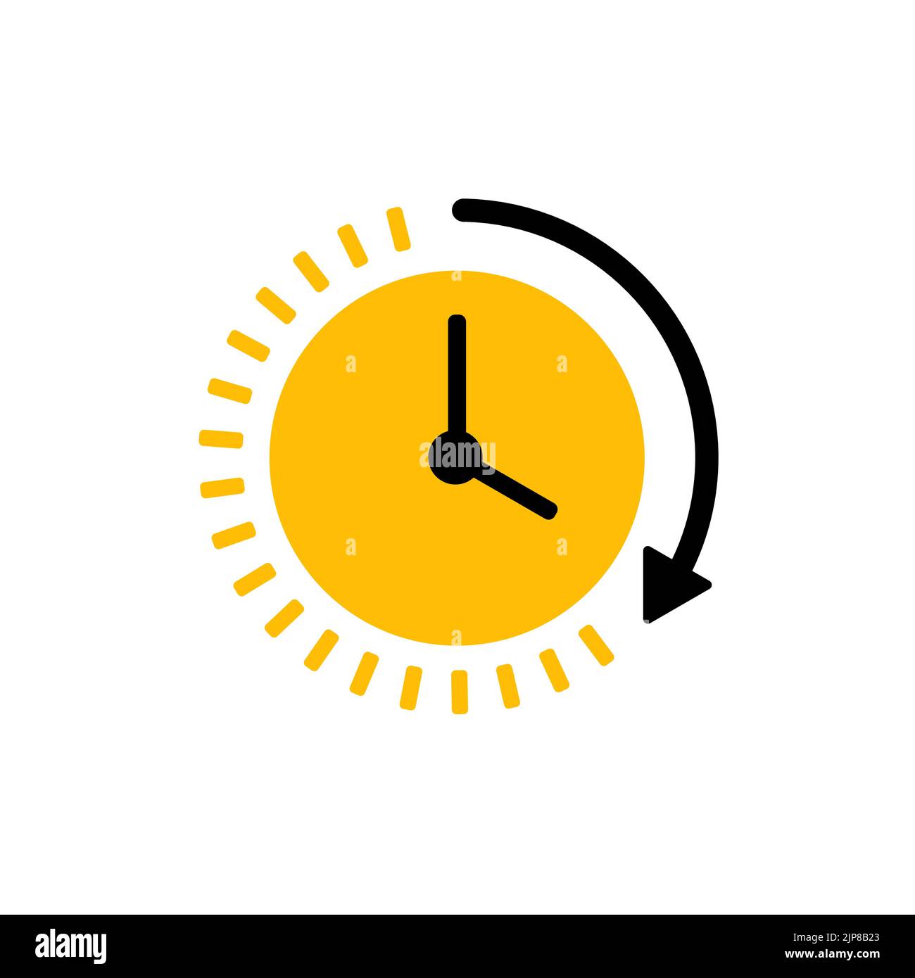 Passage of time icon design. vector illustration Stock Vector Image ...