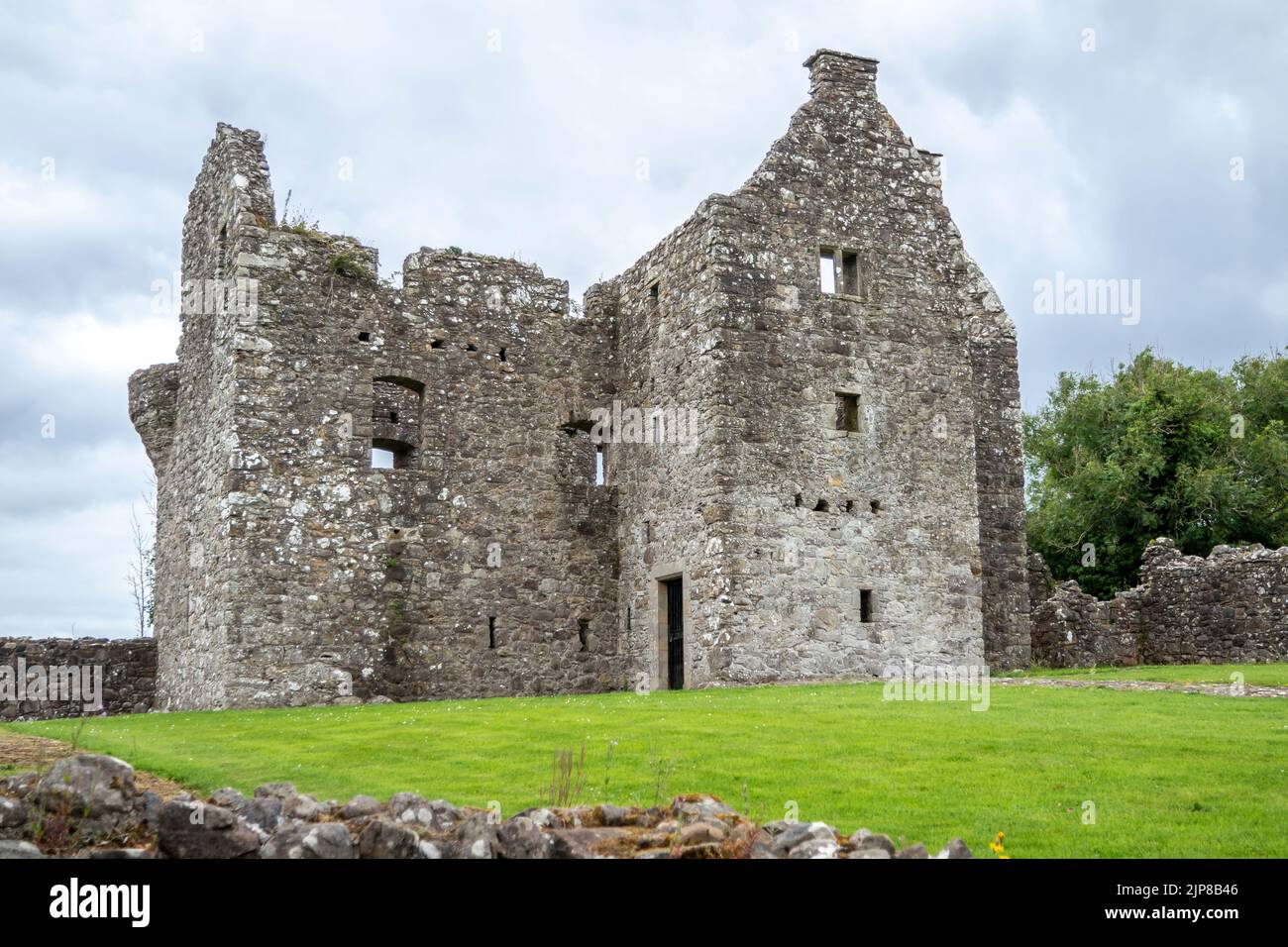 The beautiful Tully Castle by Enniskillen, County Fermanagh inNorthern ...