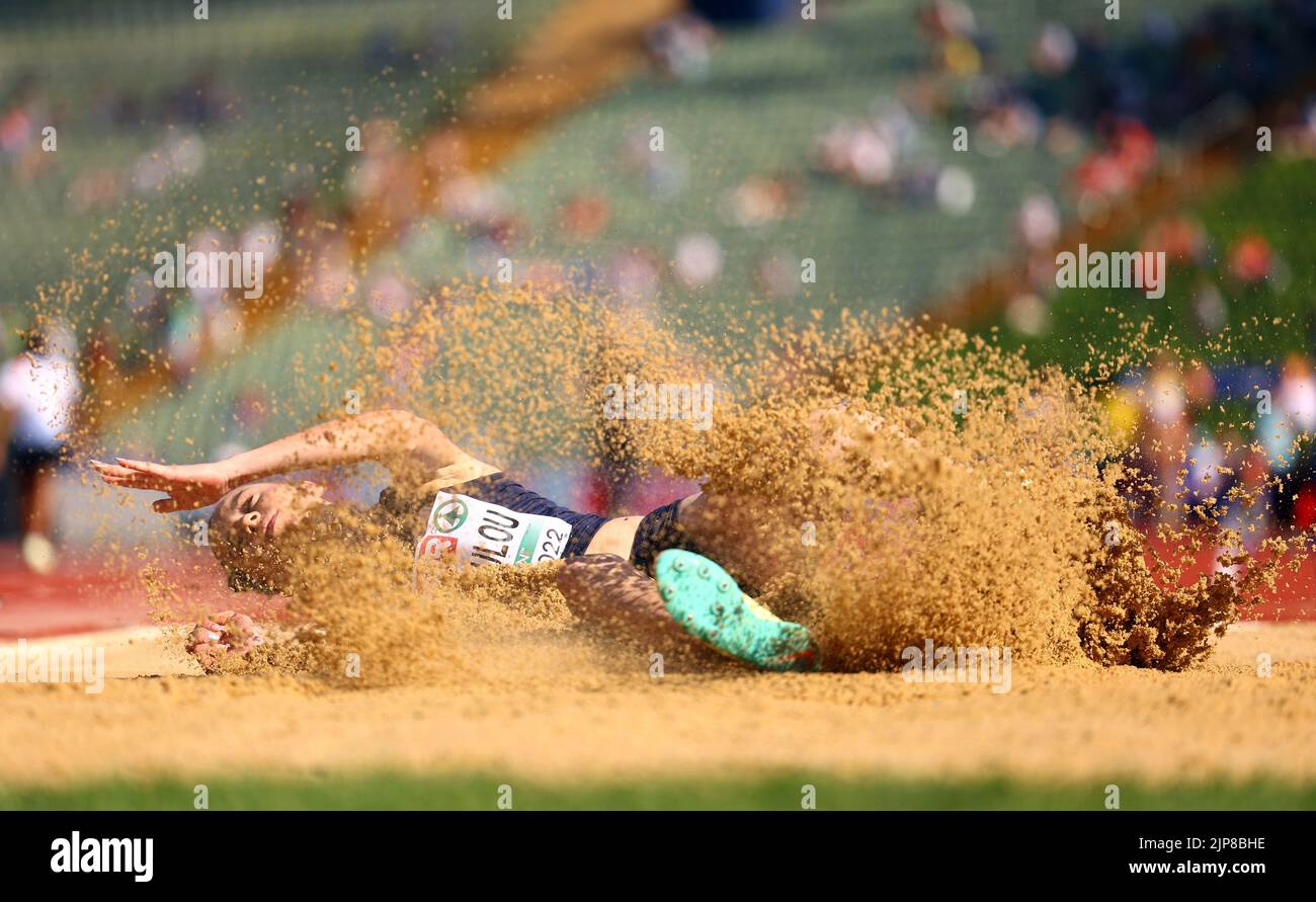 Filippa fotopoulou long jump hi-res stock photography and images - Alamy