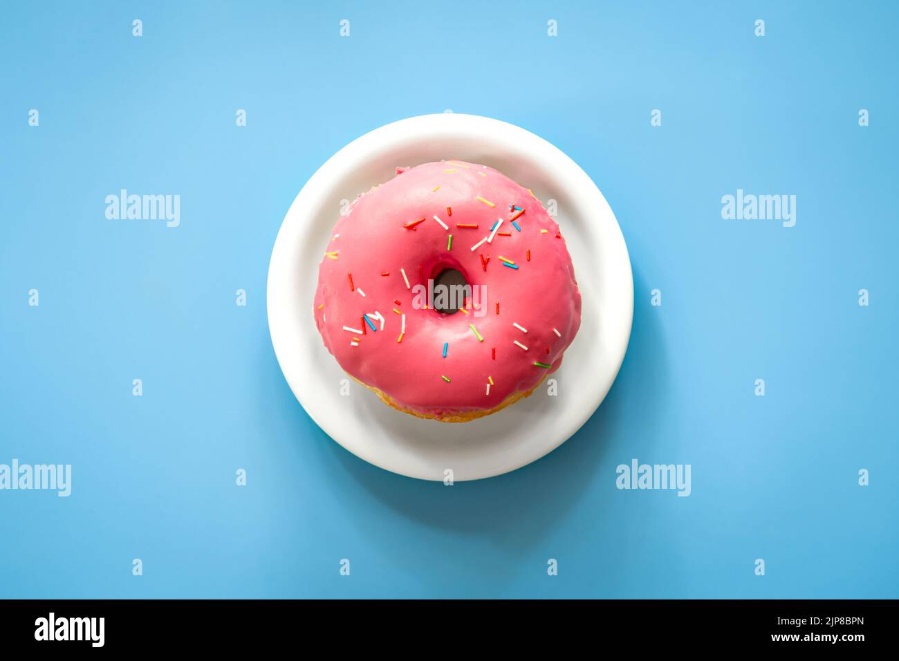 Pink donut transparent hi-res stock photography and images - Alamy