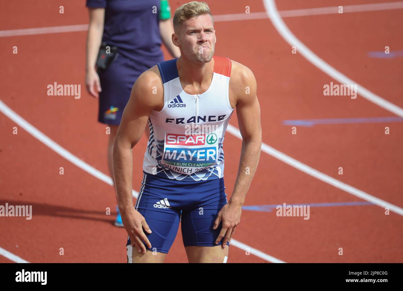 Munich, Germany - August 15, 2022, Kevin Mayer of France during the Men ...