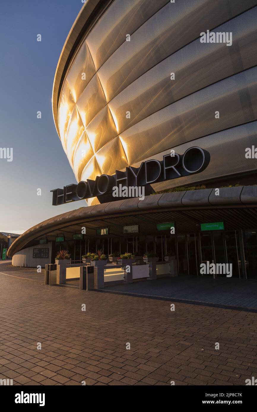 The OVO Hydro Concert venue in Glasgow, Scotland Stock Photo - Alamy