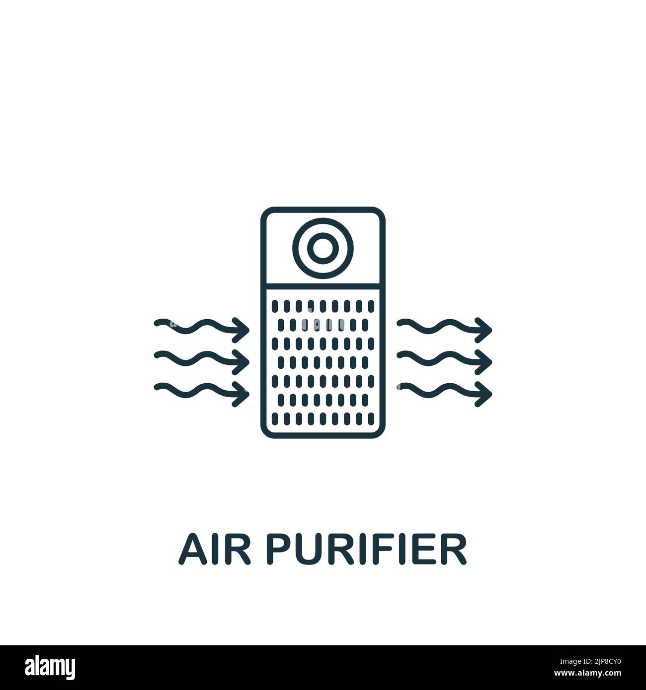 Air Purifier icon. Line simple icon for templates, web design and ...