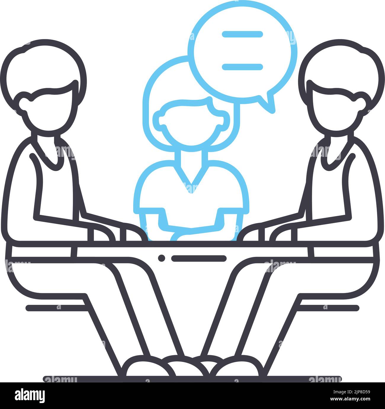 Conference room board meeting Stock Vector Images - Alamy