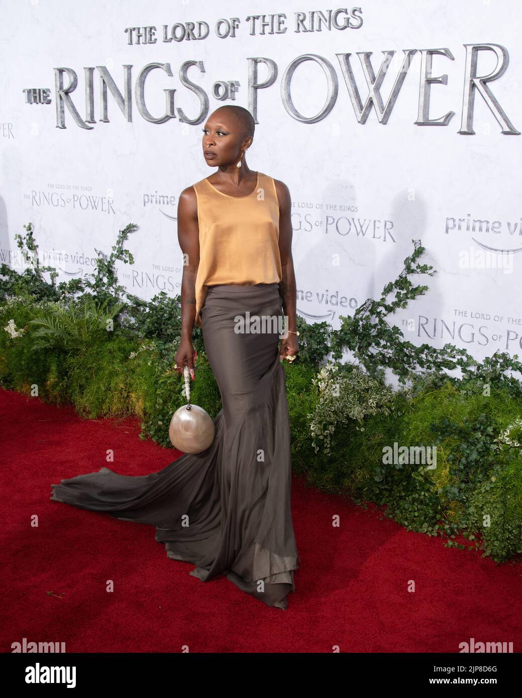 August 15, 2022, Culver City, California, USA: Cynthia Erivo attends ...