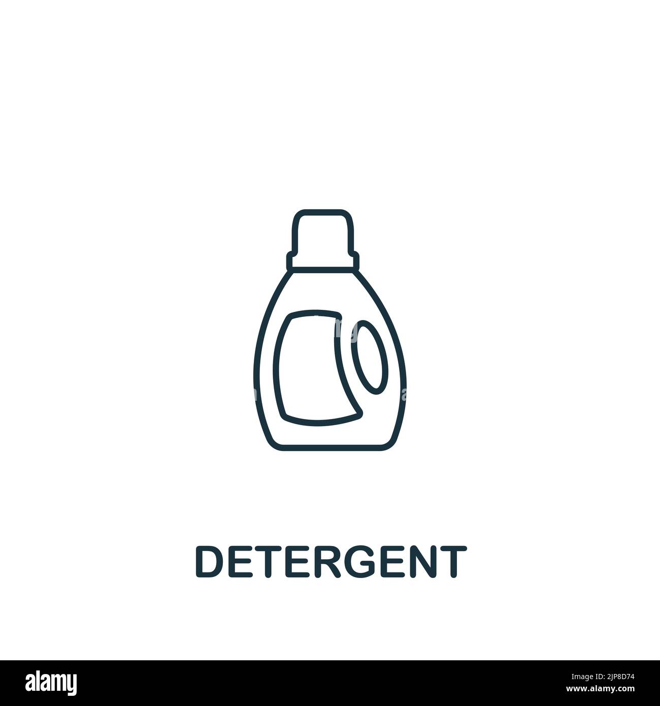 Detergent icon. Line simple line Housekeeping icon for templates, web ...