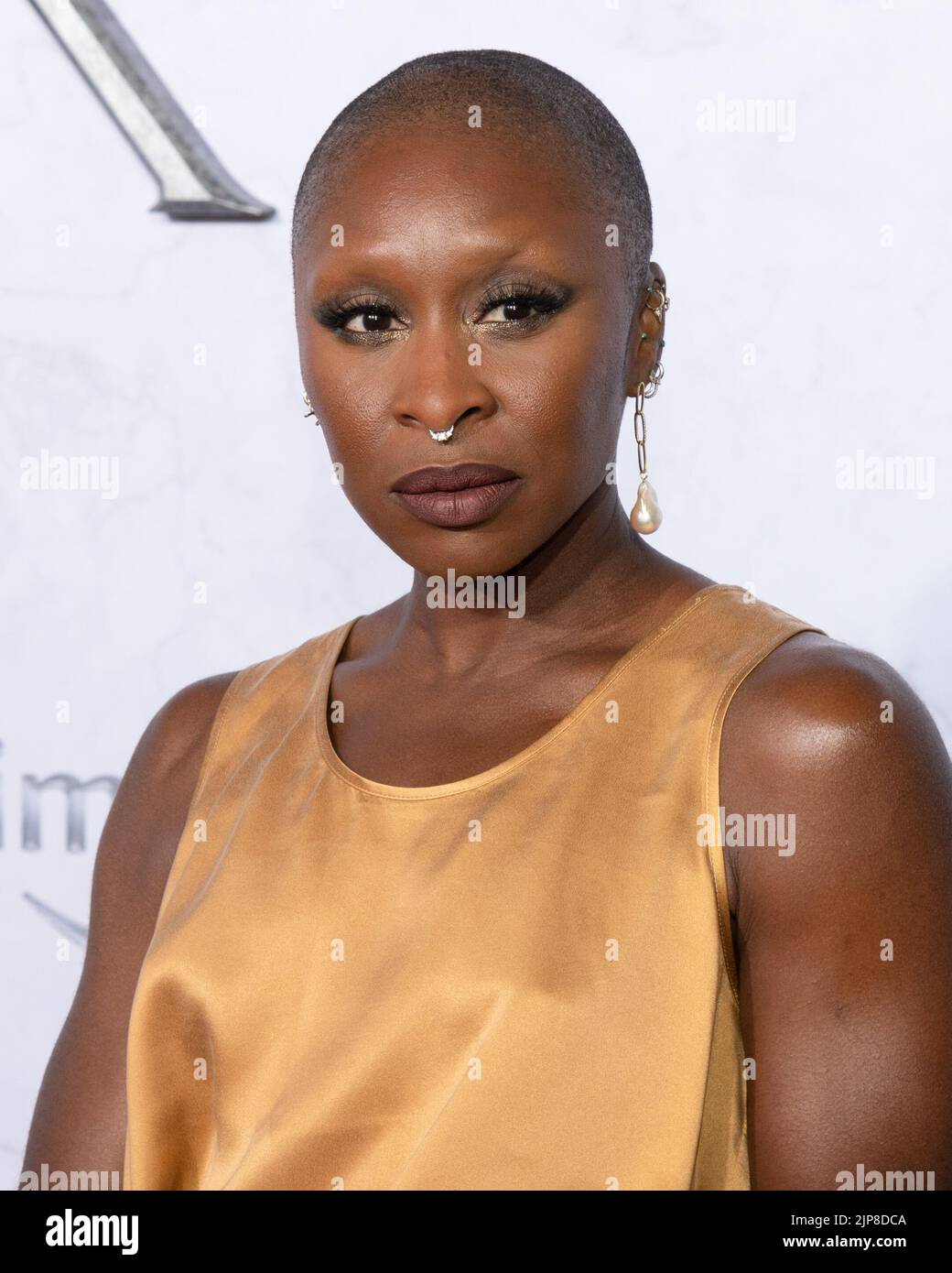 August 15, 2022, Culver City, California, USA: Cynthia Erivo attends ...