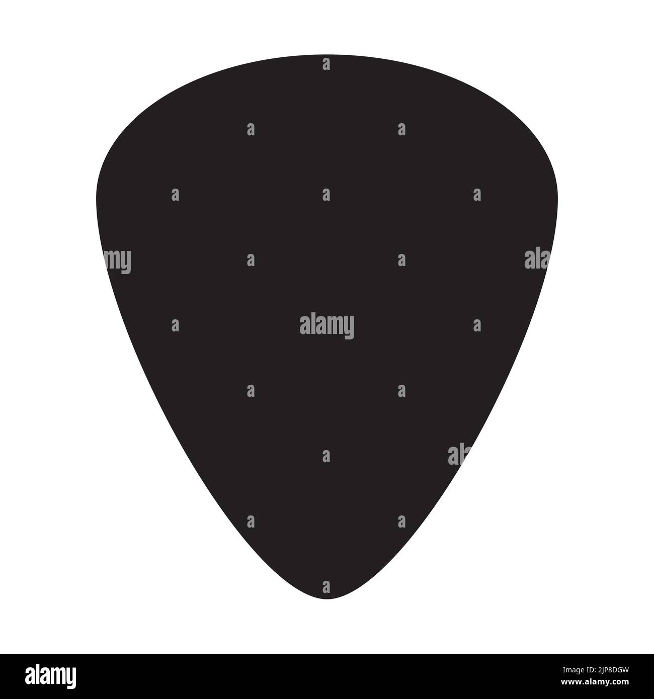 guitar pick icon vector for graphic design, logo, website, social media ...