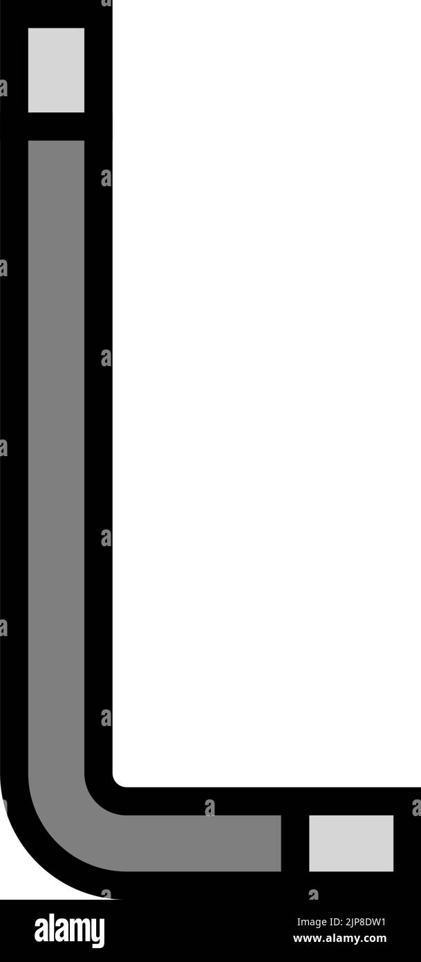 square key assembly furniture color icon vector illustration Stock ...