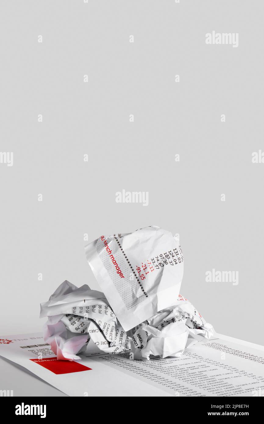 Scrunched up hi-res stock photography and images - Alamy