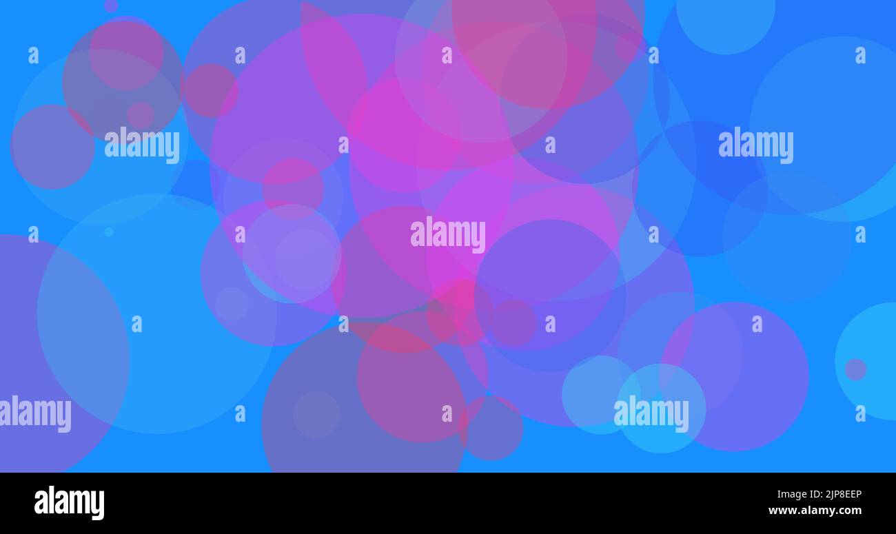 Background. Blue and purple background. Circles. Abstract background of a gradient of different ...