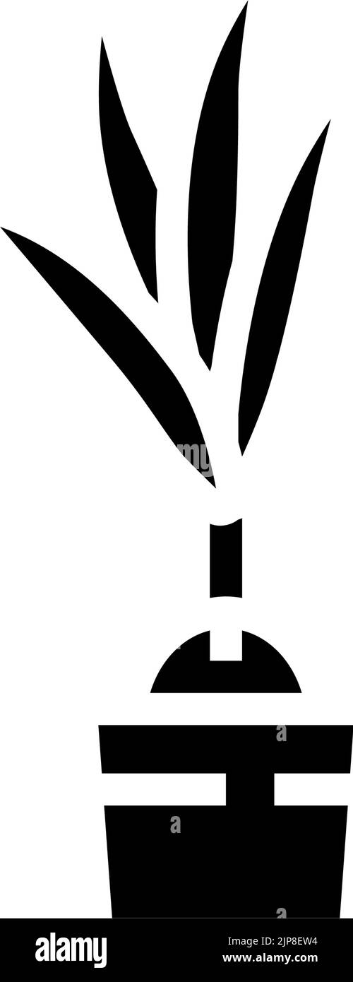 plant coconut coco glyph icon vector illustration Stock Vector Image ...