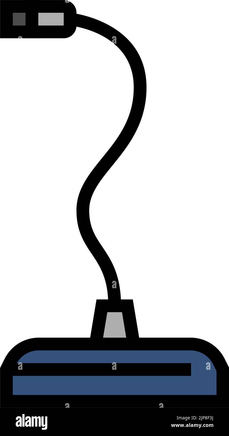 mike mic microphone color icon vector illustration Stock Vector Image ...