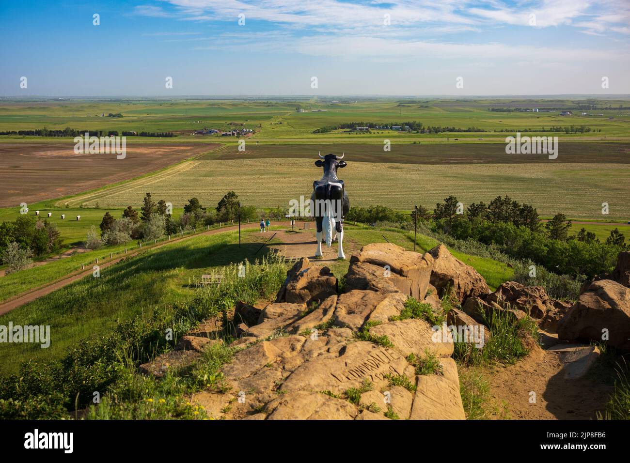 New Salem, ND, USA - Jun 19, 2022: Salem Sue, the World's Largest ...