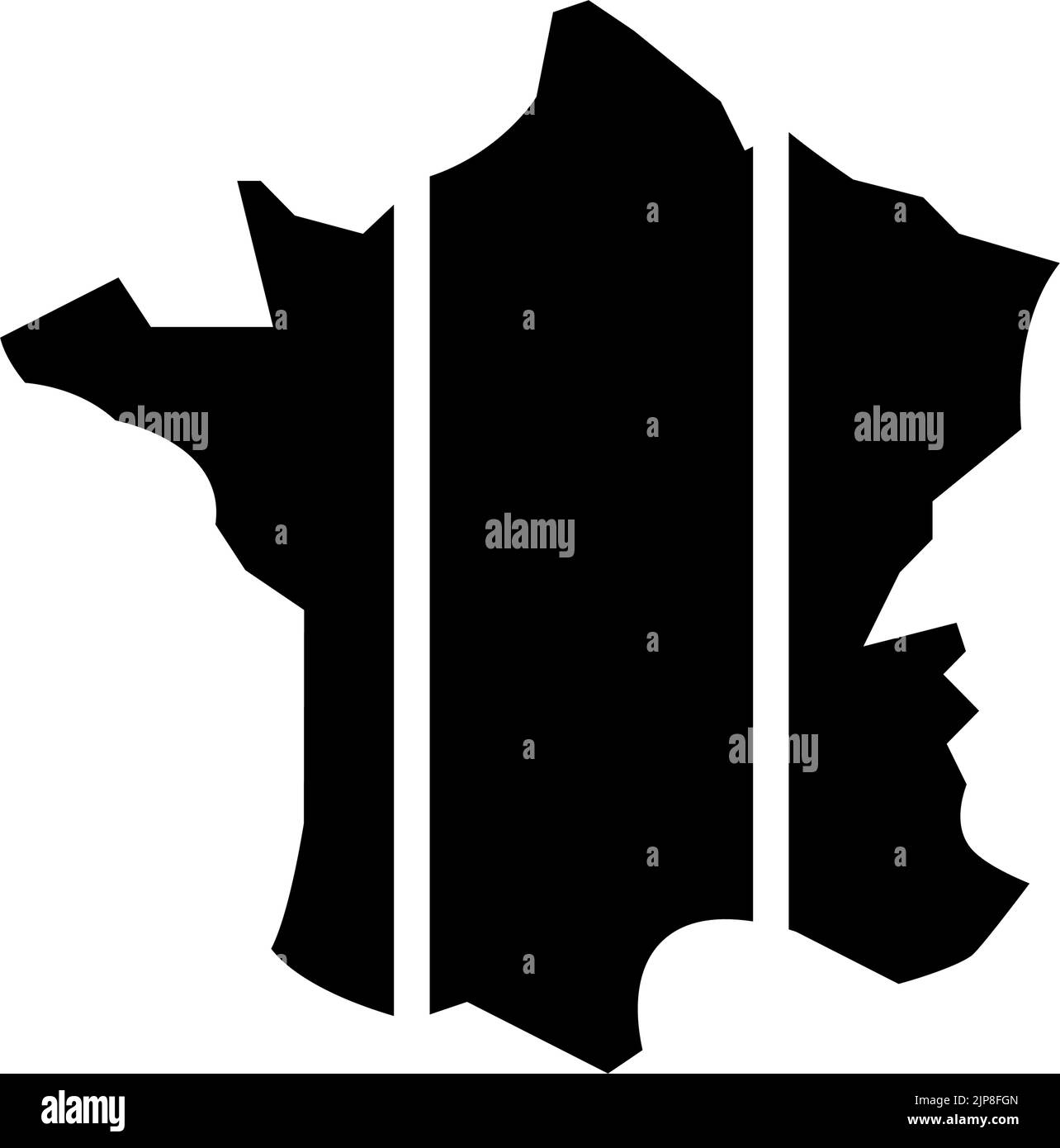 france country map flag glyph icon vector illustration Stock Vector ...