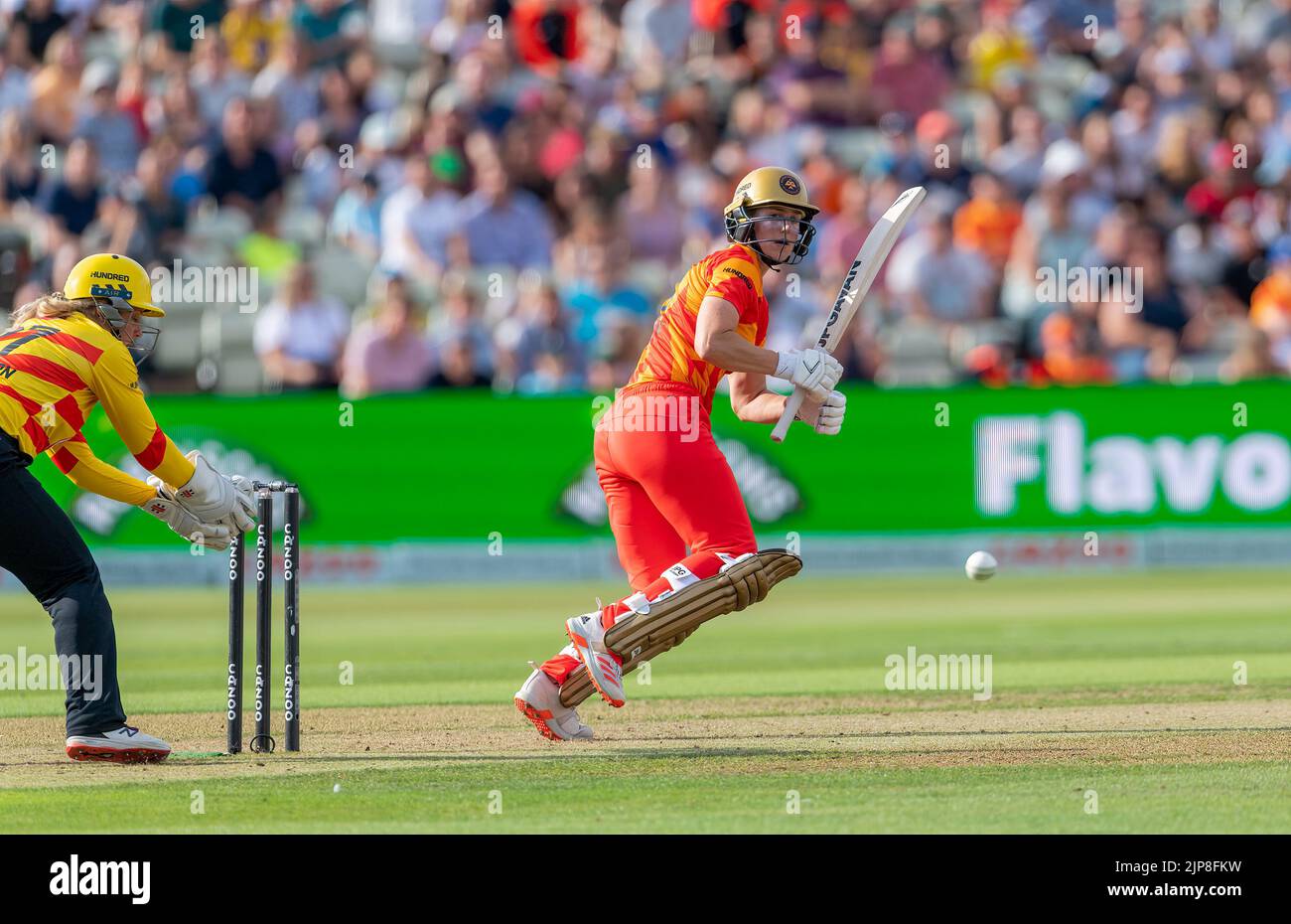 Ellyse Perry batting for Birmingham Phoenix in The Hundred match ...