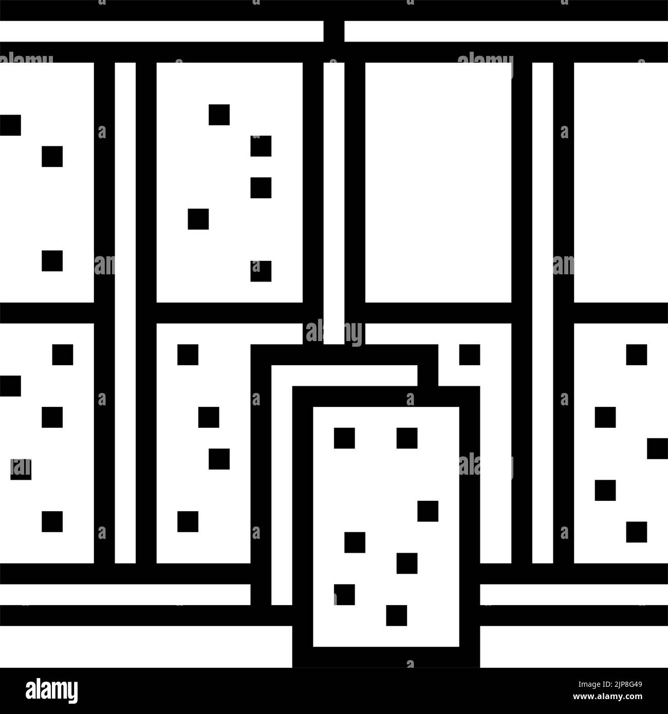 wall insulation line icon vector illustration Stock Vector Image & Art ...