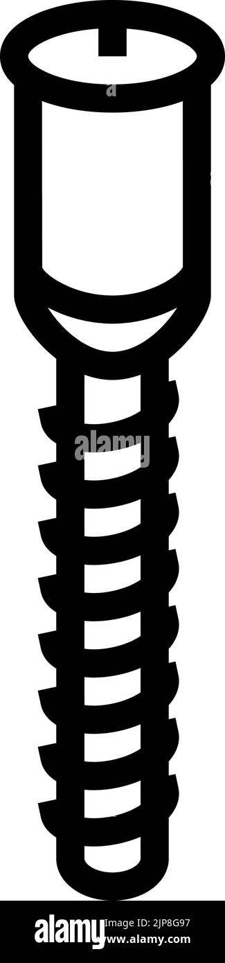 screw boards assembly line icon vector illustration Stock Vector Image ...
