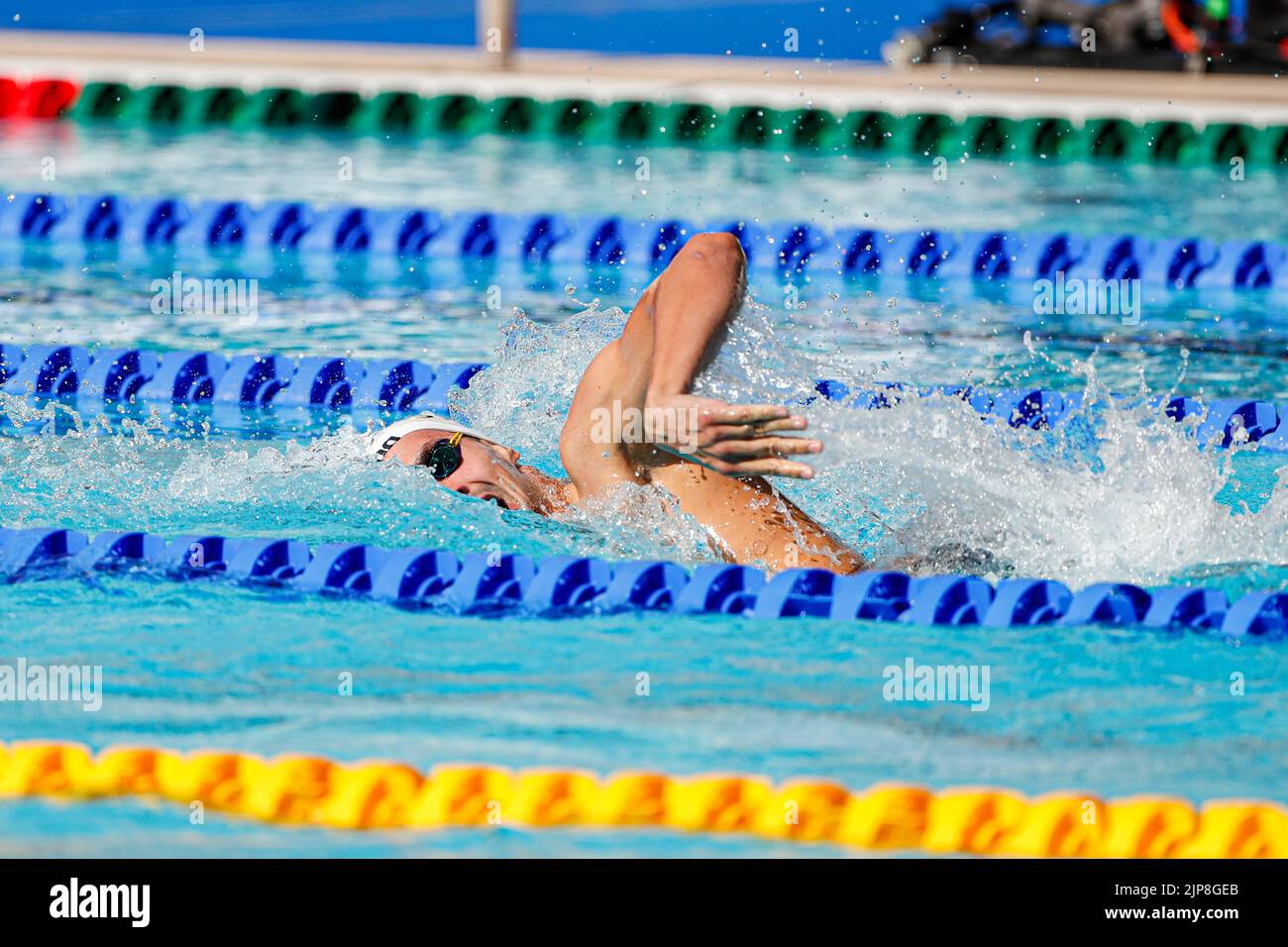 ROME, ITALY - AUGUST 16: Ron Polonsky of Israel during the men's 200m ...