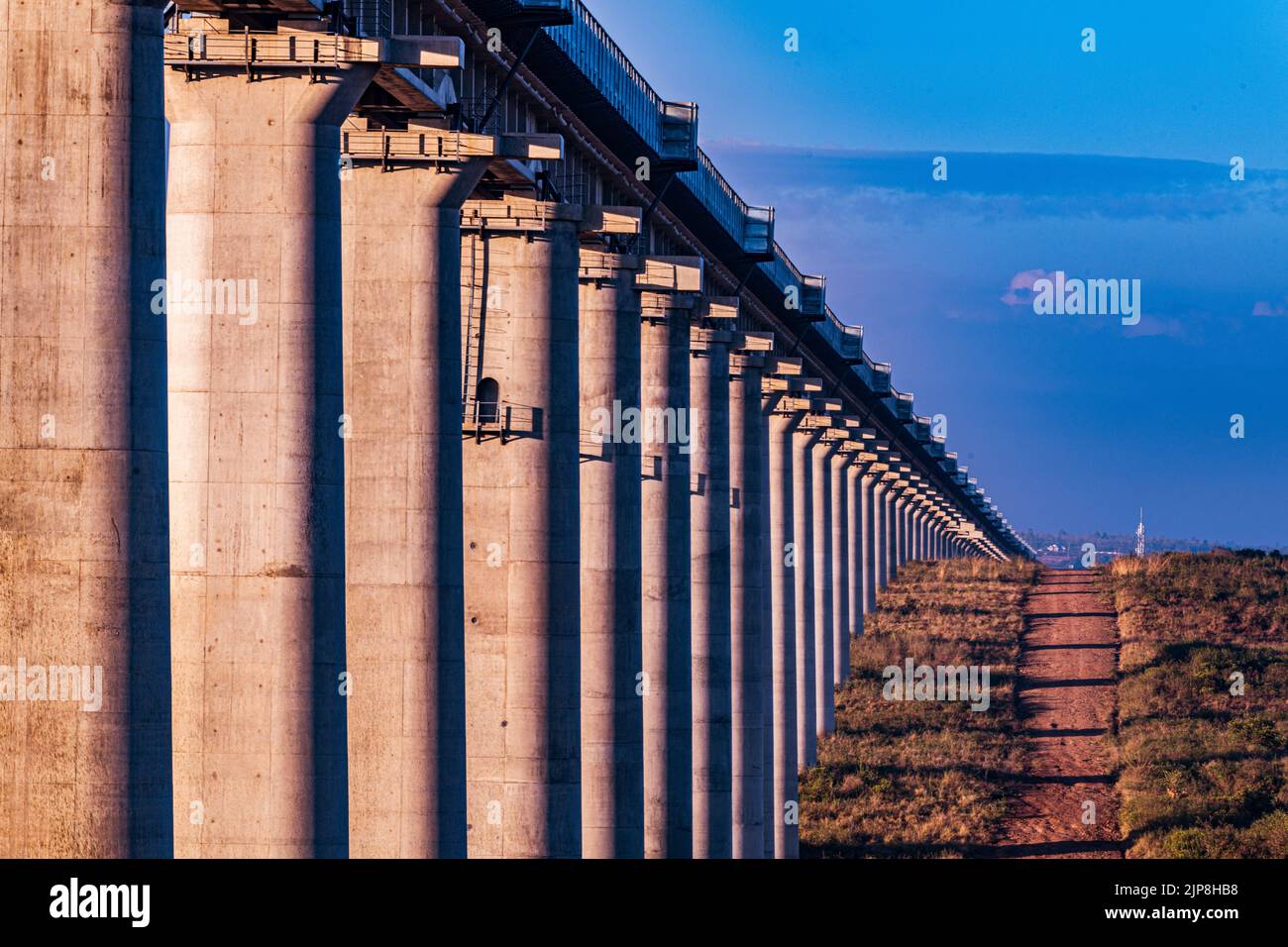 Nairobi National Park Kenya Railway Bridge Standard gauge railway ...