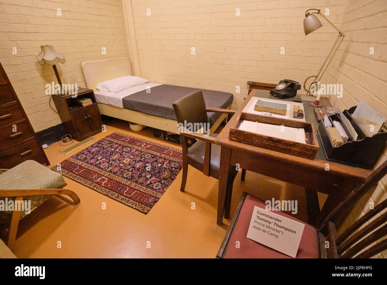 Typical work, sleeping quarters. Commander Tommy Thompson occupied this ...