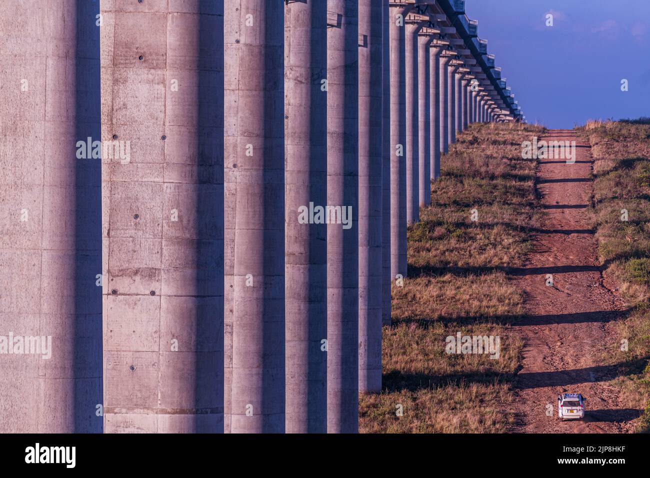 Nairobi National Park Kenya Railway Bridge Standard gauge railway ...