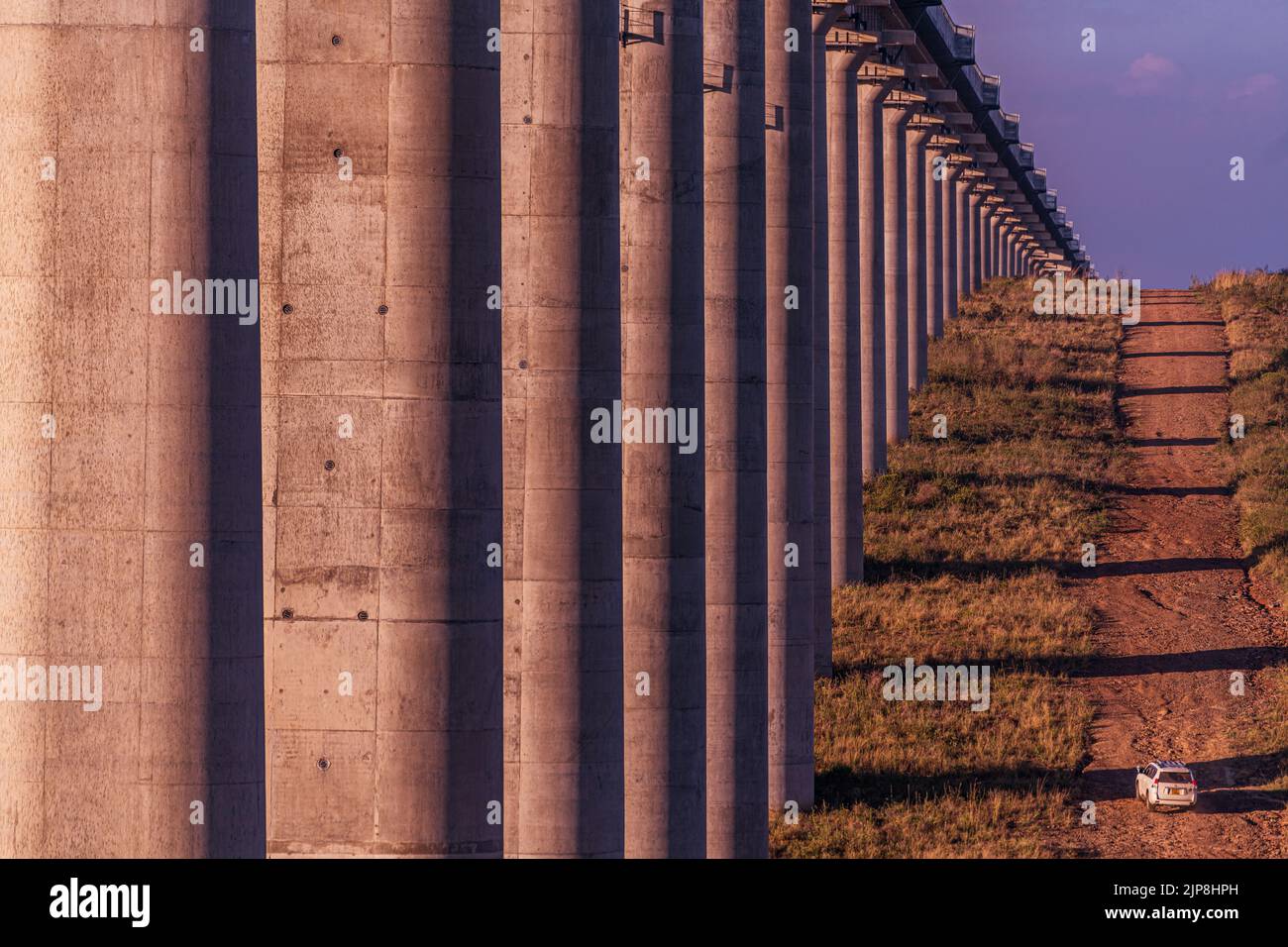 Nairobi National Park Kenya Railway Bridge Standard gauge railway ...