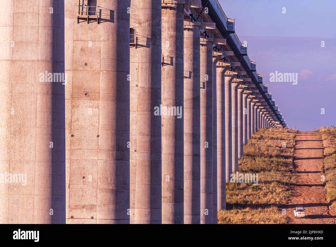 Nairobi National Park Kenya Railway Bridge Standard gauge railway ...