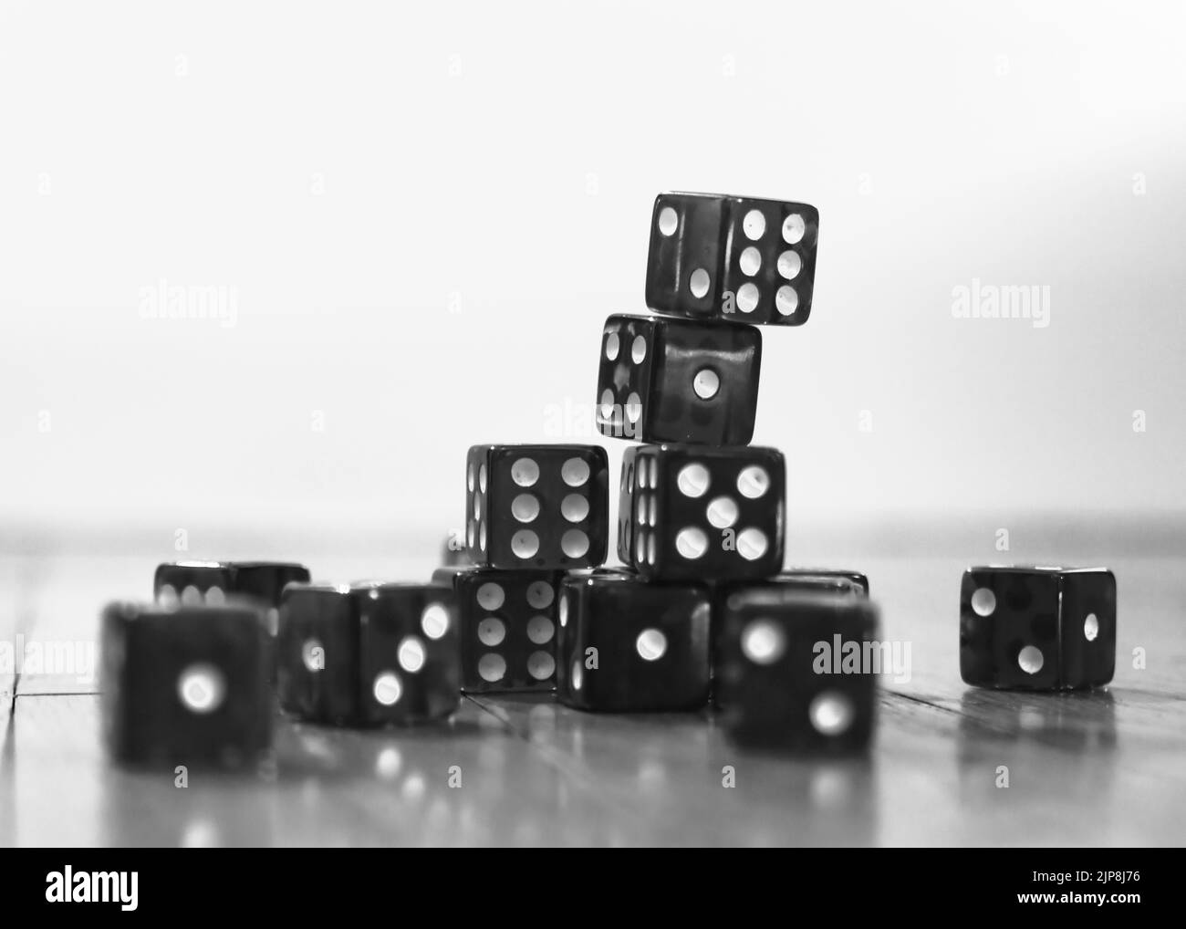 Black dice Black and White Stock Photos & Images - Alamy