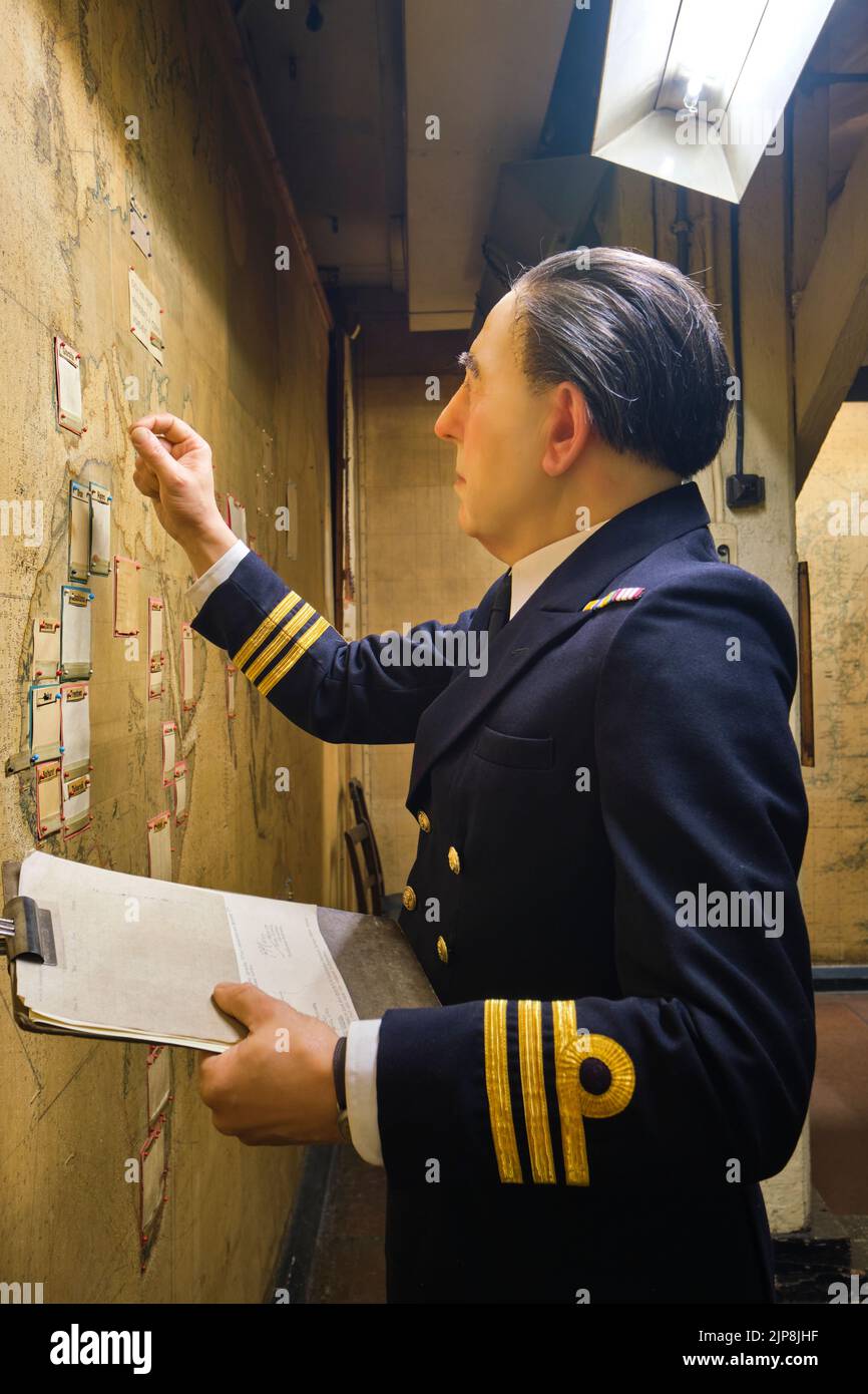 Plotting room world war two hi-res stock photography and images - Alamy