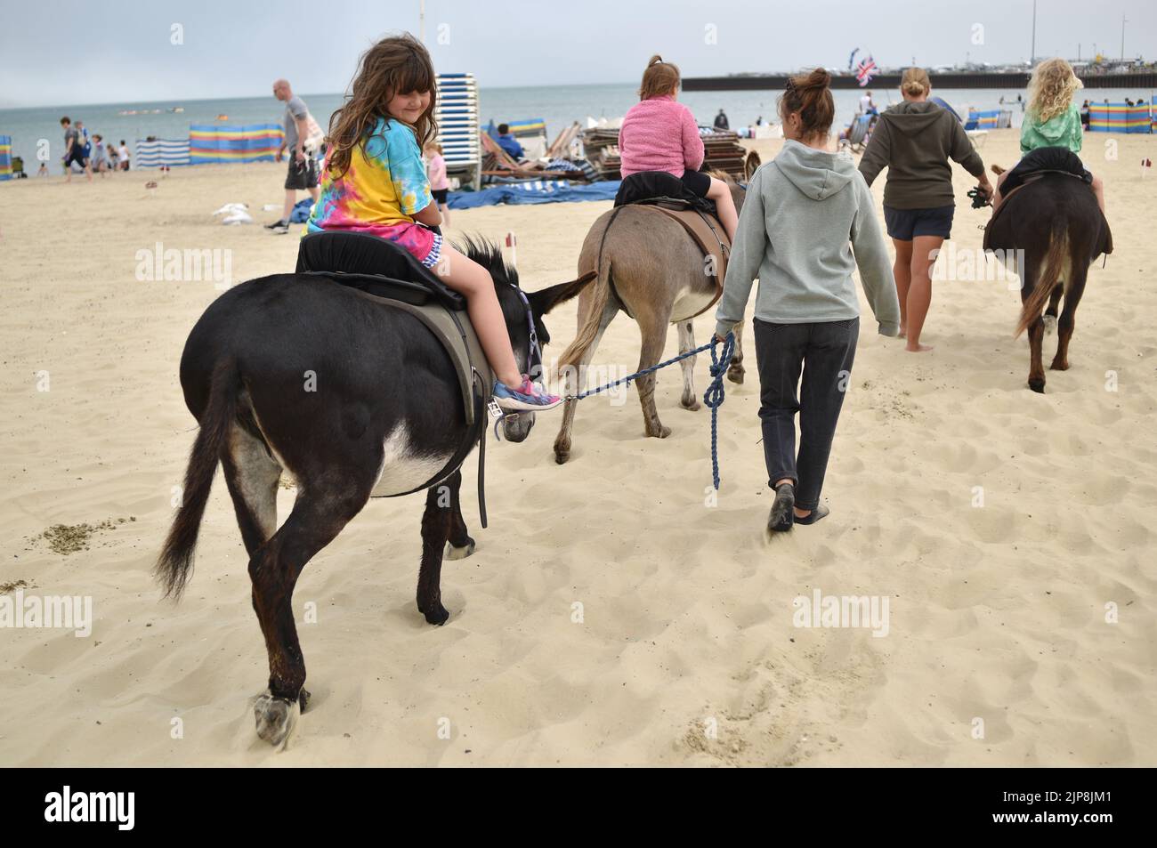 Donkey rides sea side weymouth beach hi-res stock photography and ...