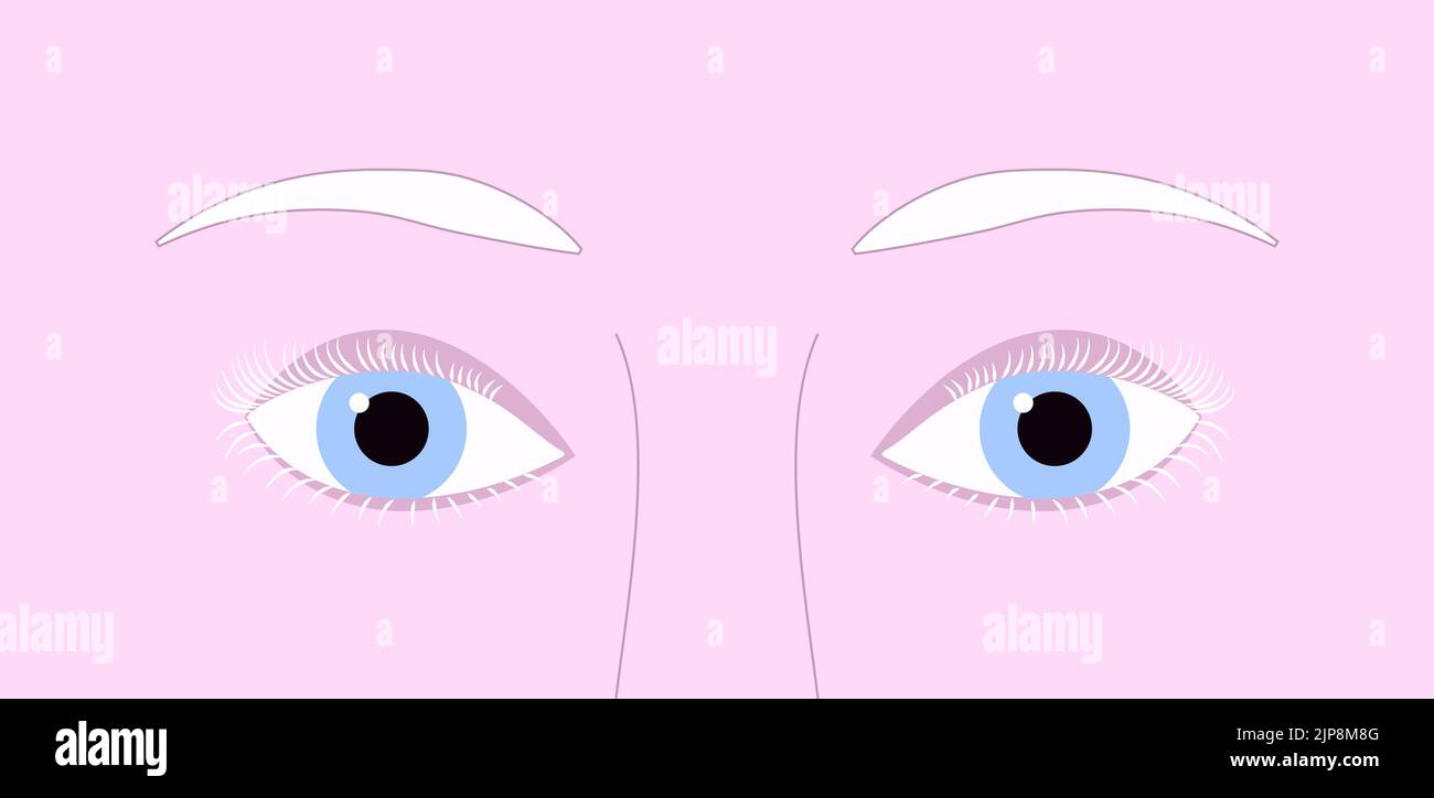 Albinism eyes hi-res stock photography and images - Alamy