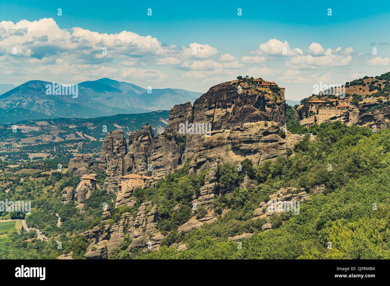 Visit meteora hi-res stock photography and images - Alamy