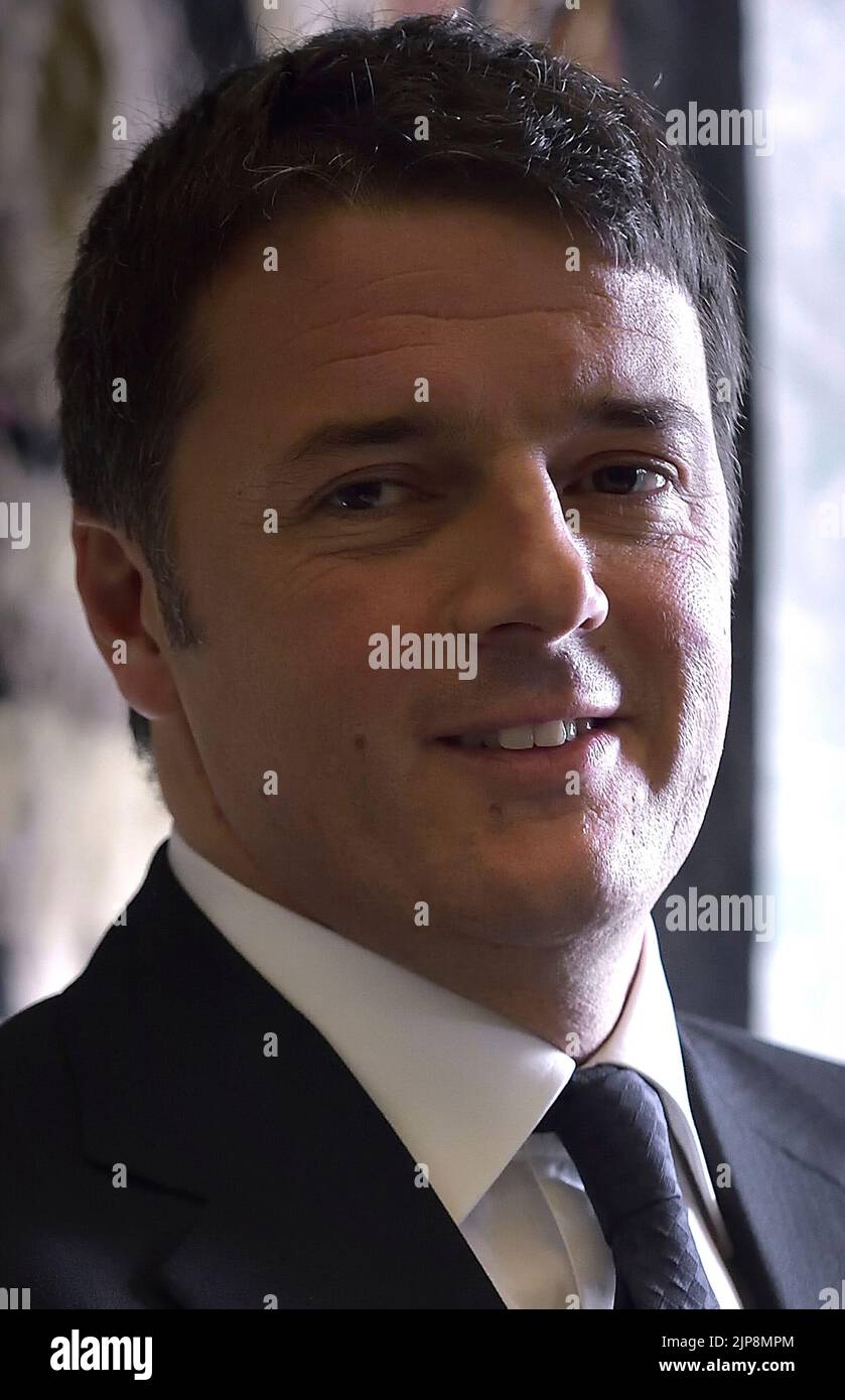 The Senator of the Italian Republic Matteo Renzi, august 2022 Stock ...