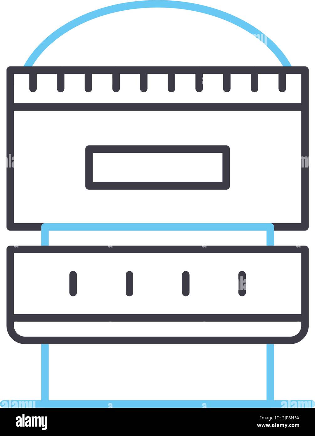 Macro Lens Line Icon Outline Symbol Vector Illustration Concept Sign Stock Vector Image And Art