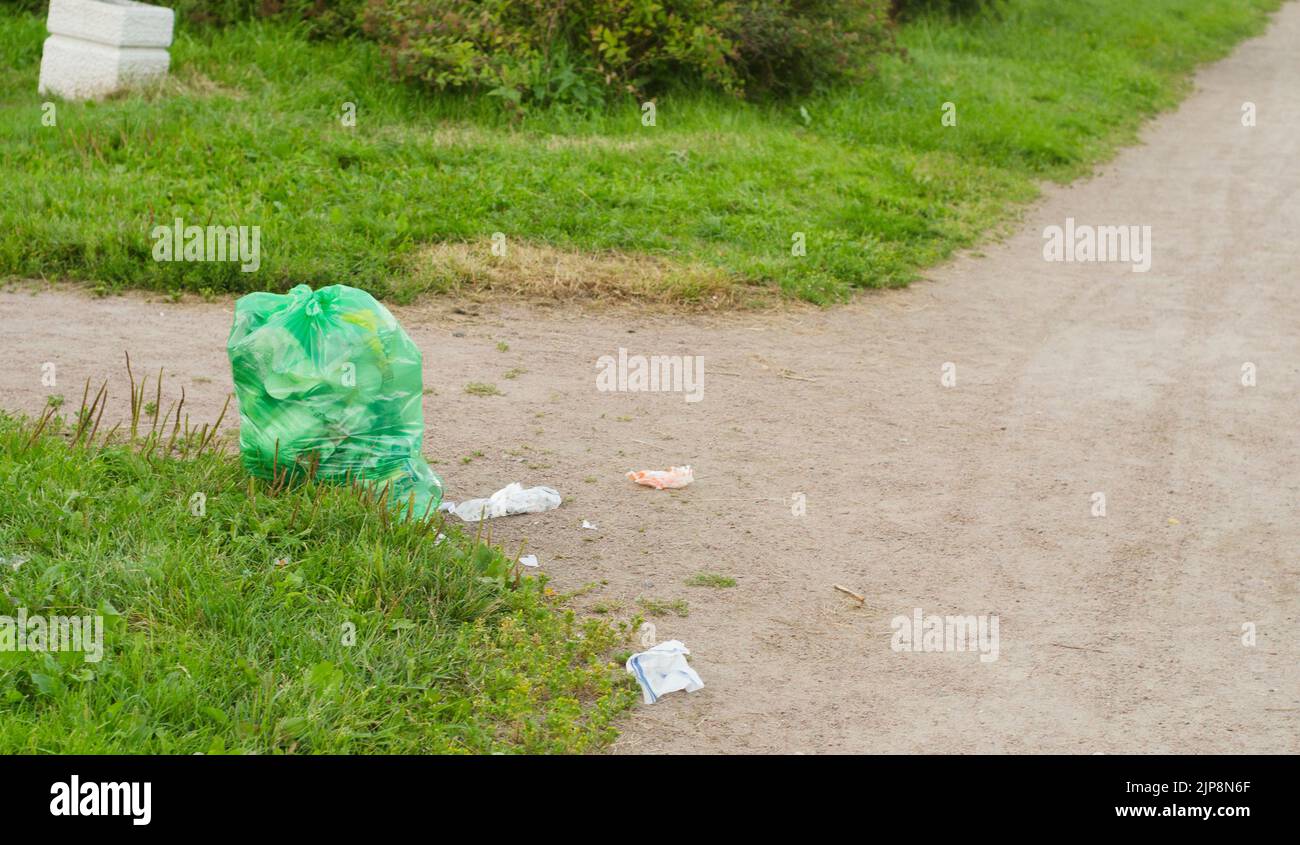 Large plastic bag and garden hi-res stock photography and images - Alamy