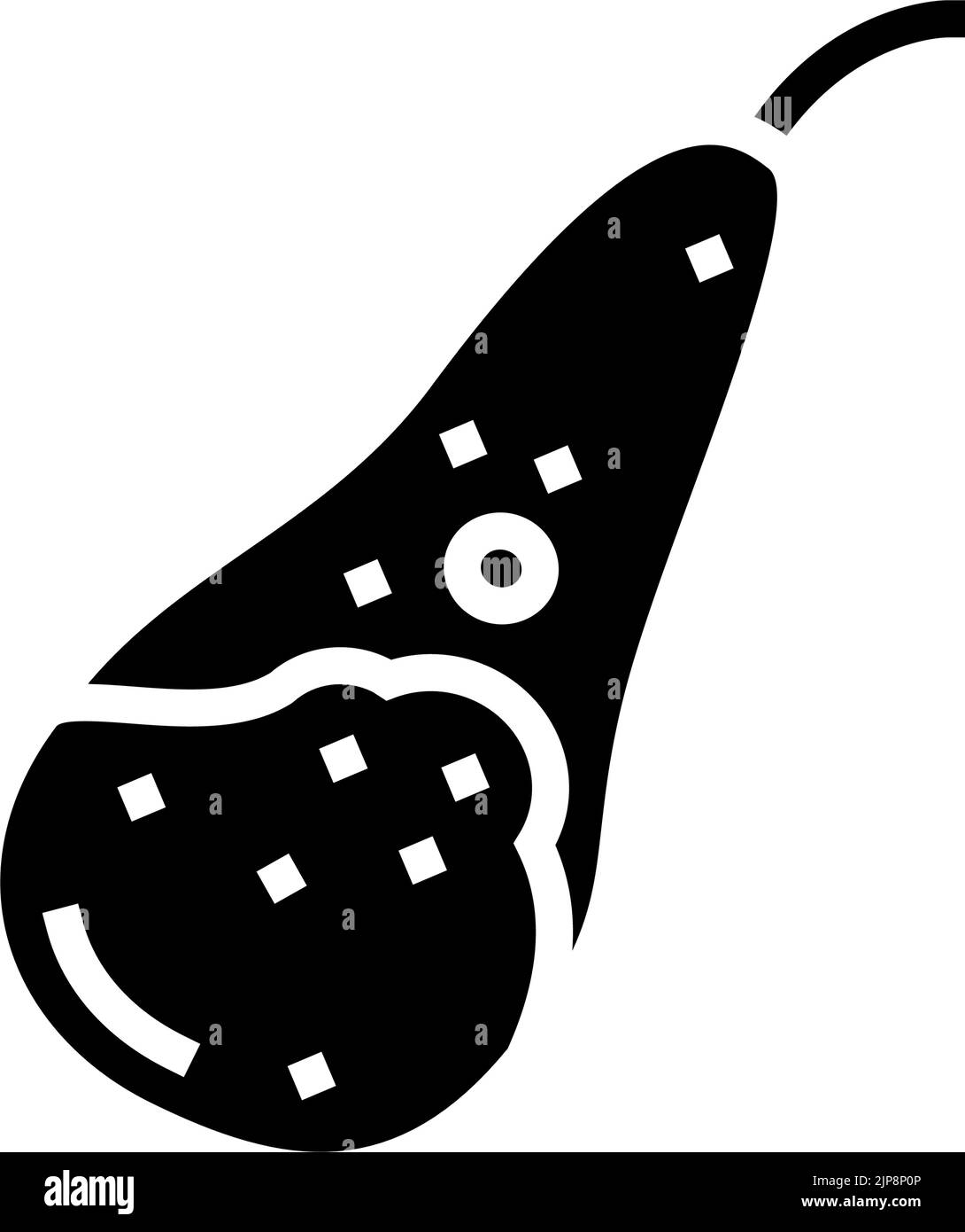 pear conference whole glyph icon vector illustration Stock Vector Image ...