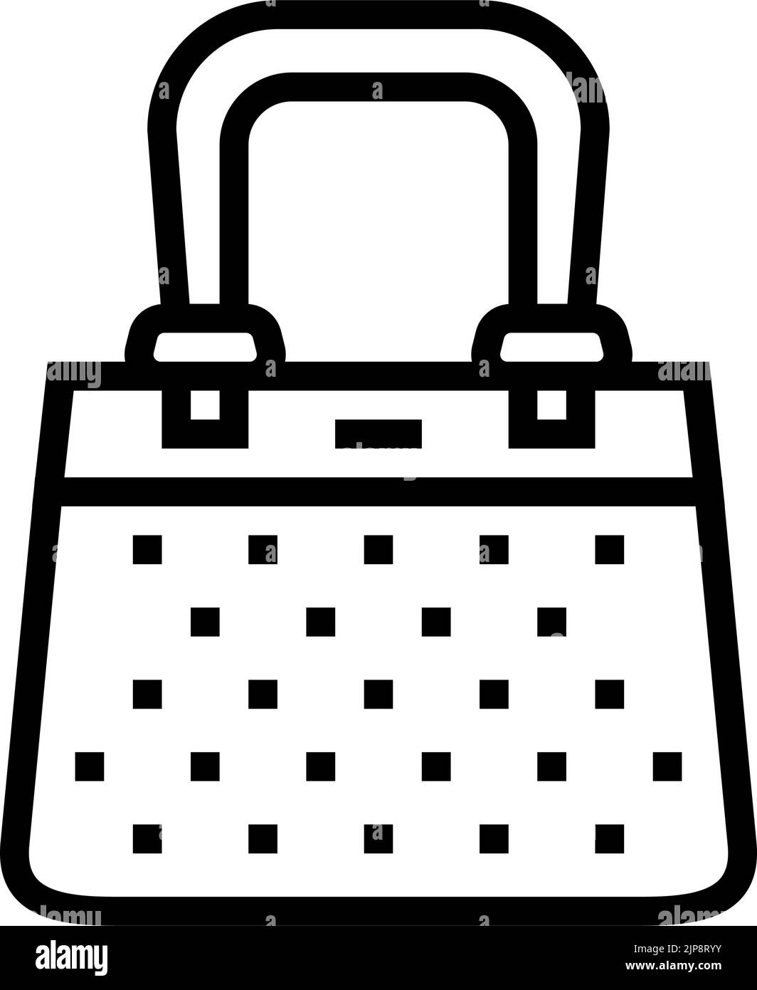 lady bag woman line icon vector illustration Stock Vector Image & Art ...