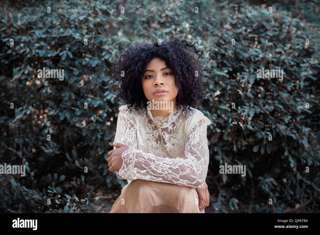African american female model hi-res stock photography and images - Alamy